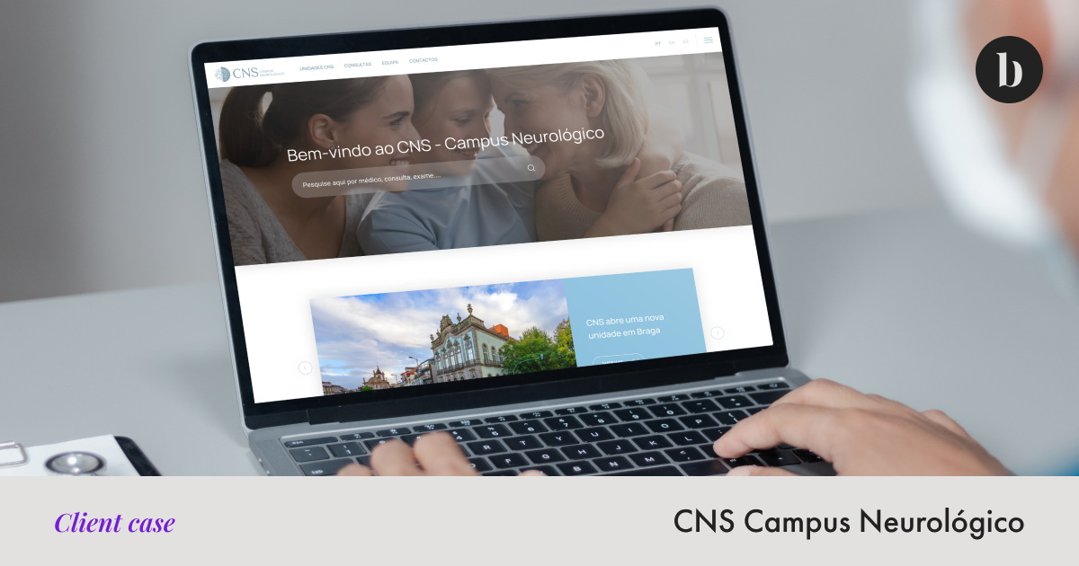 CNS Campus Neurológico Website | Web Design and Development